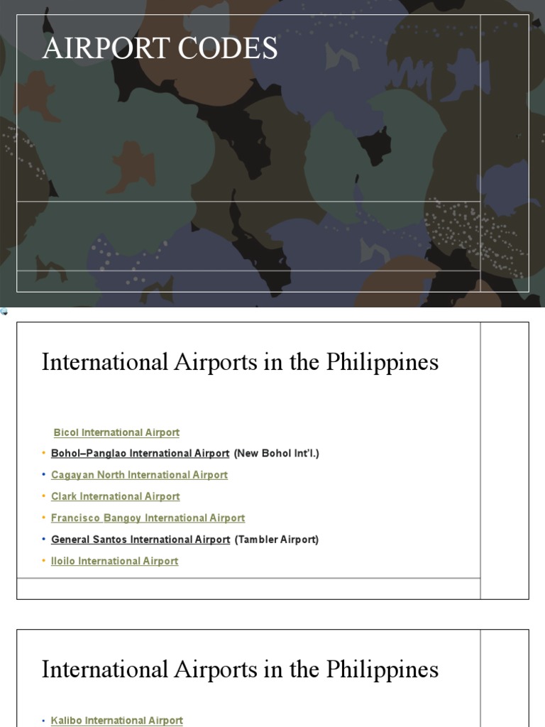 Airport Codes | PDF | Aviation | Aeronautics