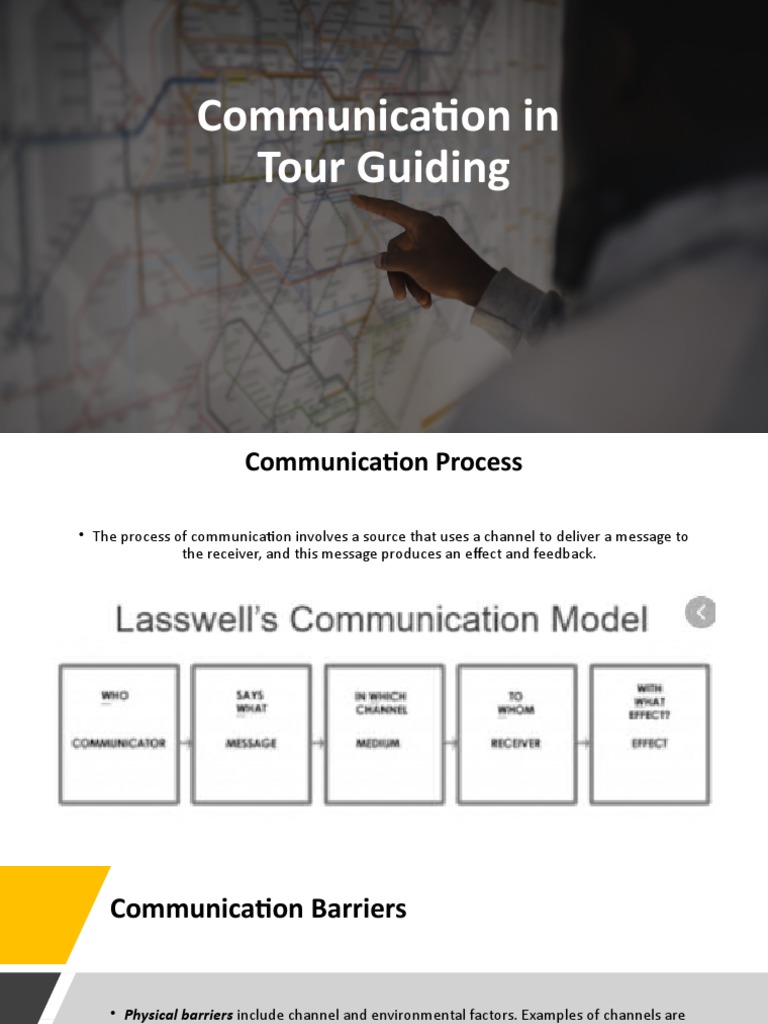 Communication in Tour Guiding | PDF | Communication | Cognition