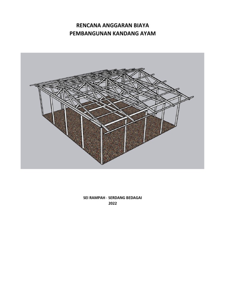 Rab Kandang Ayam | PDF