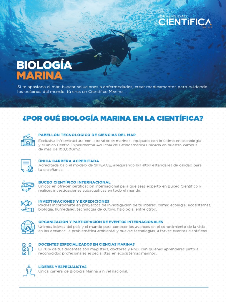 Biología Marina | PDF | Universidad | Biología