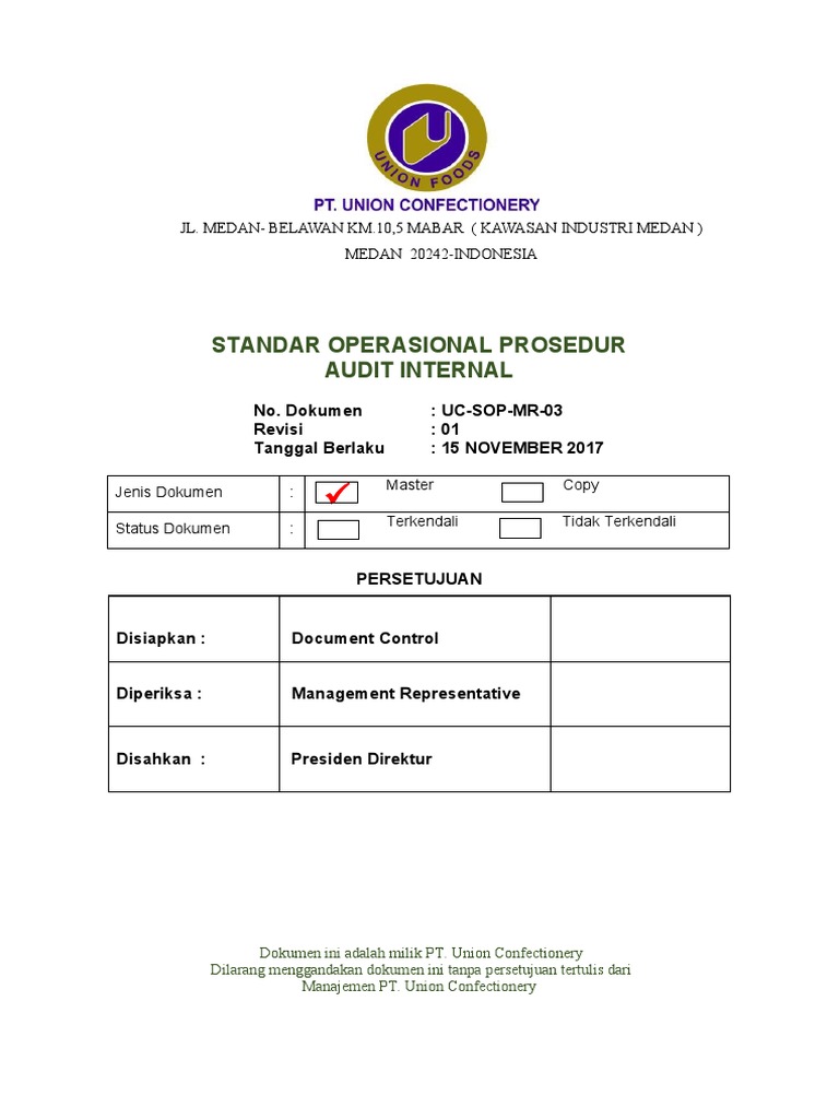 Audit Halal Internal | PDF | Karier & Perkembangan | Bisnis