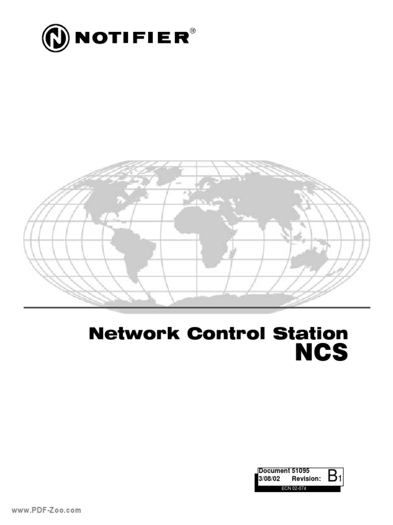Notifier NCS Network Control Station1 | Download Free PDF | Ac Power ...