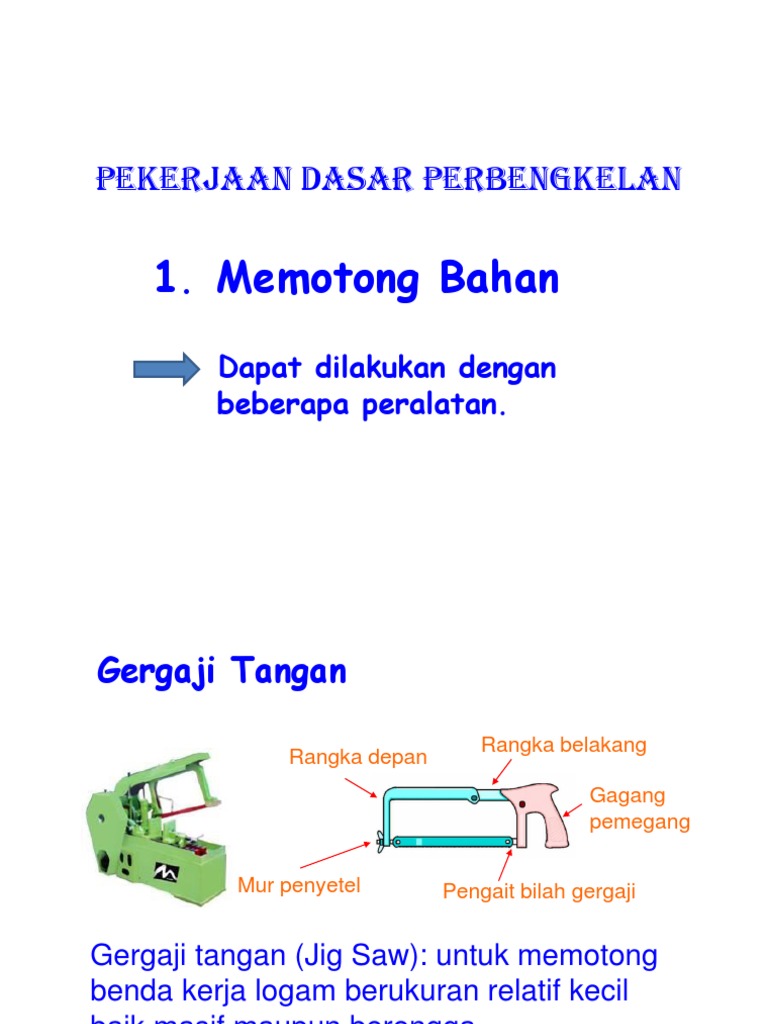 Panduan Dasar Perbengkelan | PDF