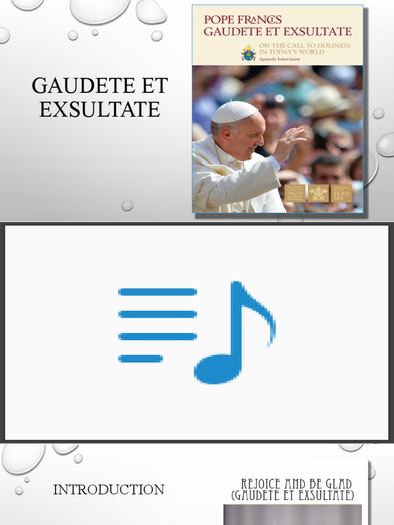 Gaudete Et Exsultate | PDF | Catholic Church | Prayer