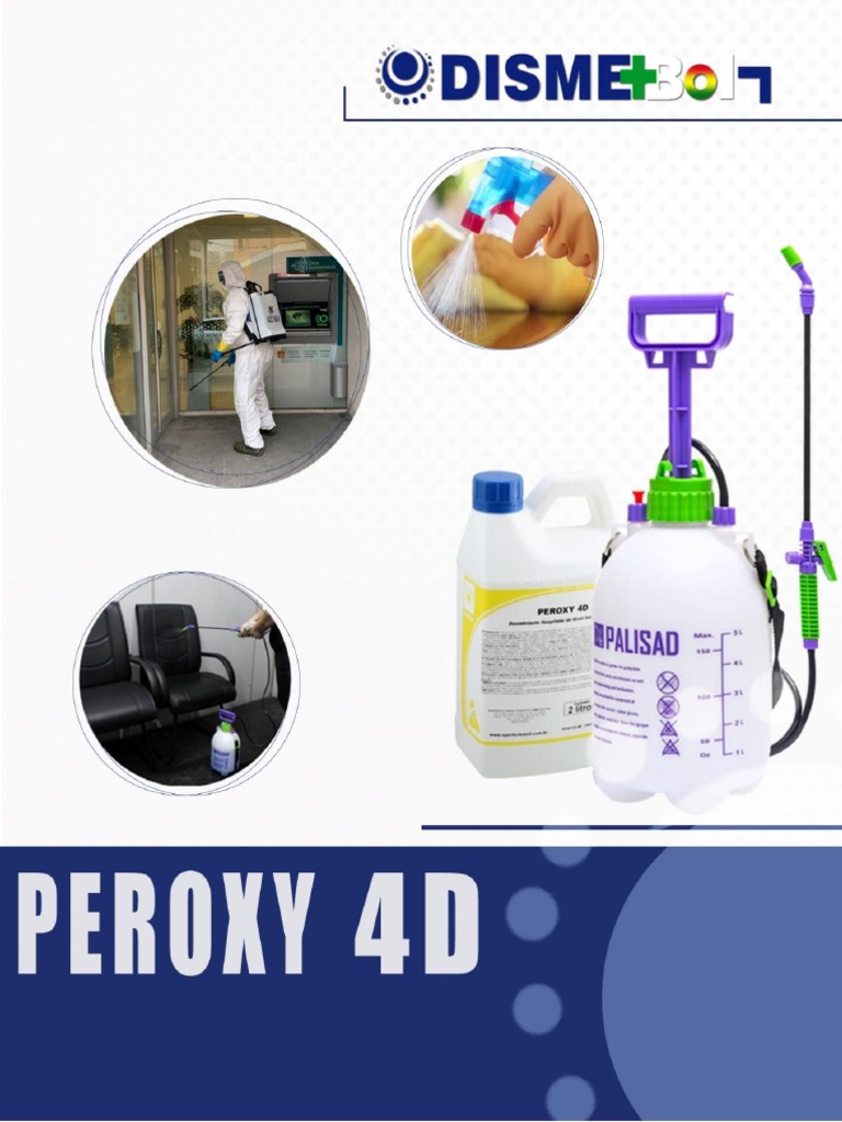 Desinfectante Peroxy 4D: Eficacia y Usos | PDF | Toxicidad | Agua