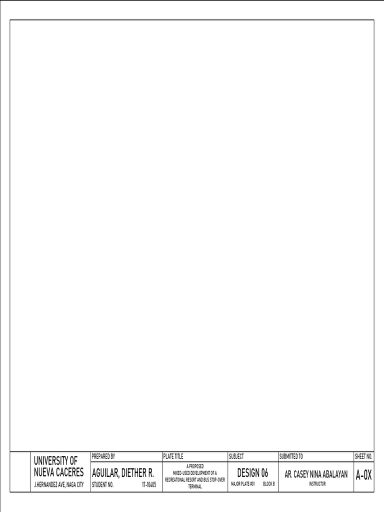 My Title Block Template | PDF