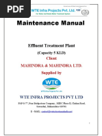 Checklist For Sewage Treatment Plant STP | PDF | Sewage Treatment | Toilet