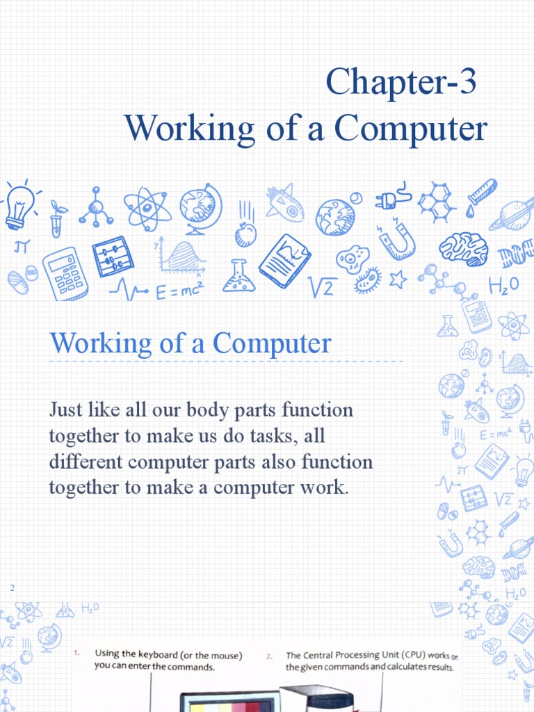 Class II Chapter-3 Working of A Computer | PDF | Reliability ...