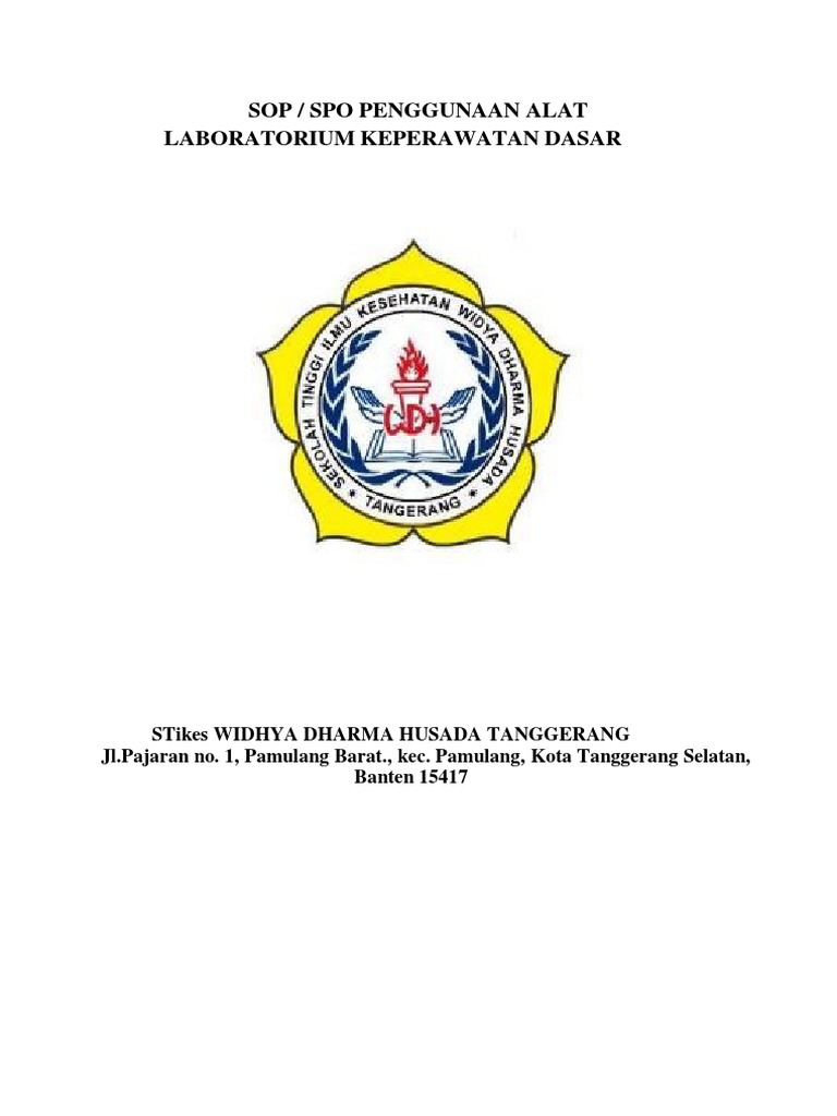 Sop Penggunaan Alat | PDF
