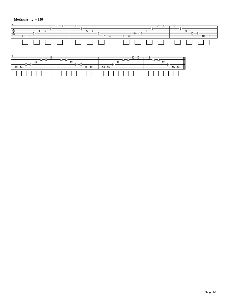 Cmaj7 Arpeggio + Inversions | PDF