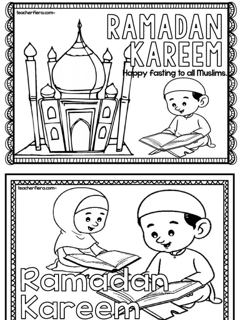 Ramadan Colouring Sheets 2019 | PDF