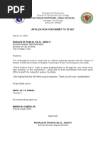 Letter To DepEd Teaching Internship | PDF