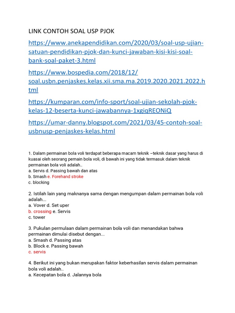 Pjok 2 | PDF | Olahraga & Rekreasi