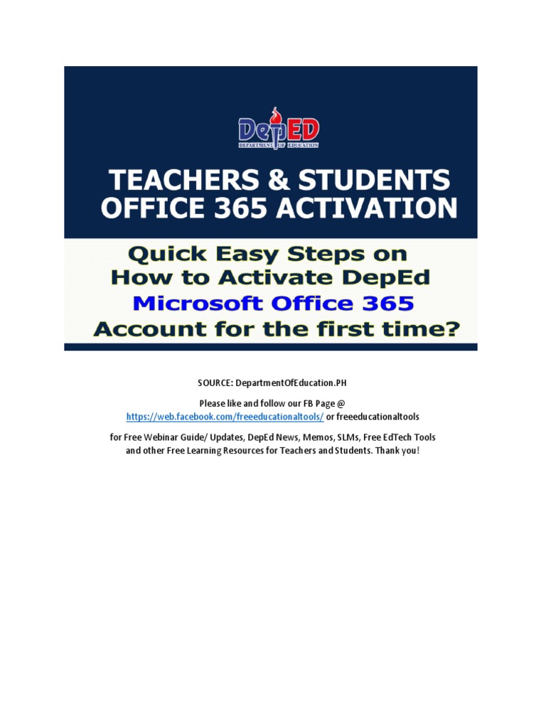 Office 365 Activation | PDF