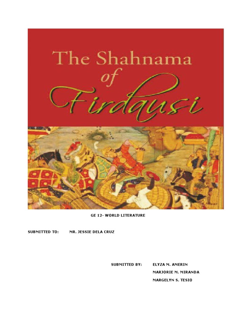 Shahnameh: Epic of Persian Kings | PDF
