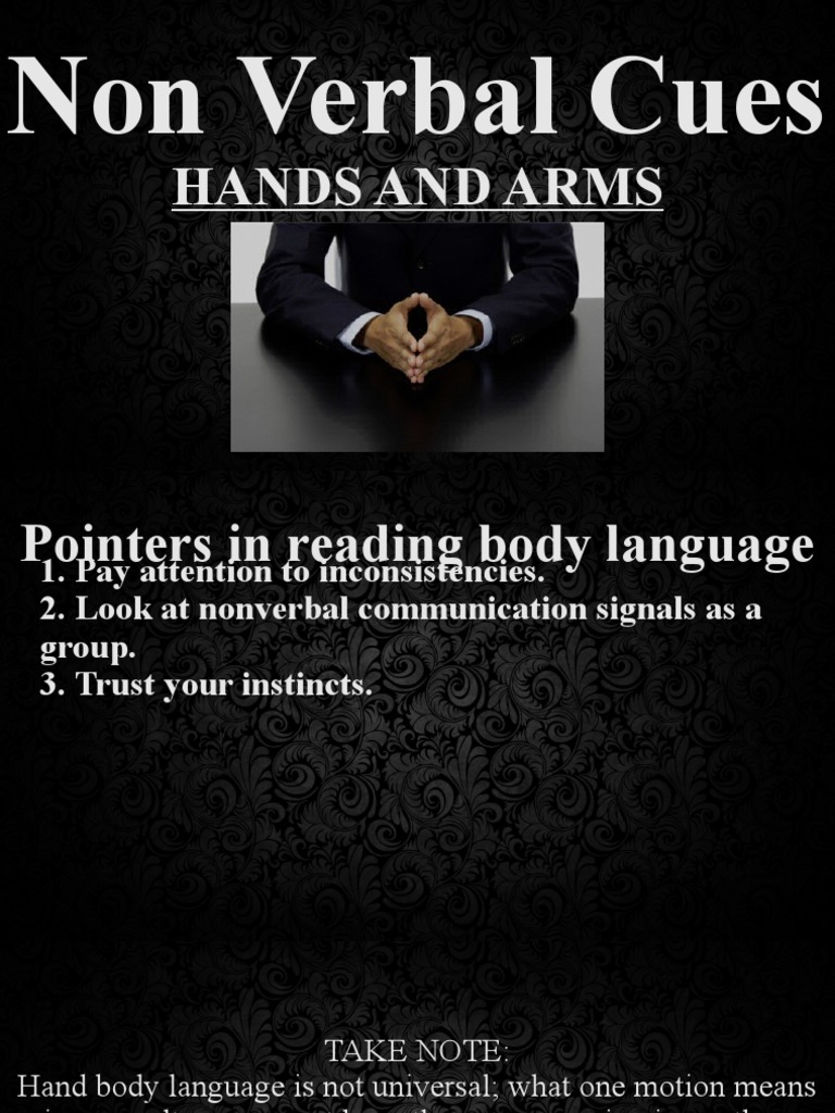 Non Verbal Cues | PDF