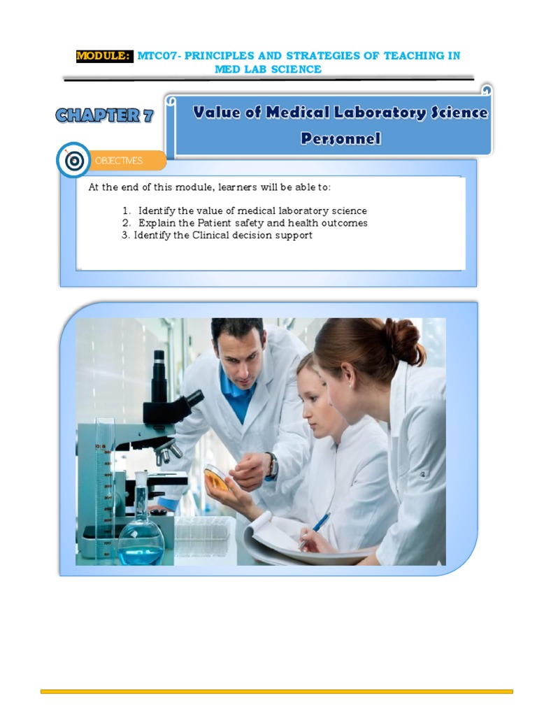 Teaching Strategies in Med Lab Science | PDF | Health Care | Patient Safety