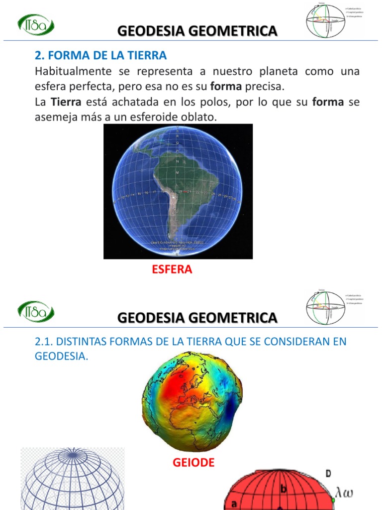 Geodesia Geometrica | PDF | Geodesia | Física Aplicada e Interdisciplinaria
