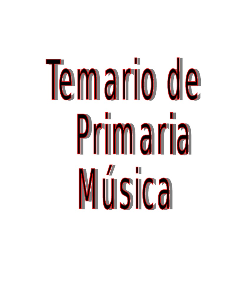 Educación Musical en Primaria: Valor y Lenguaje | PDF | Comunicación ...