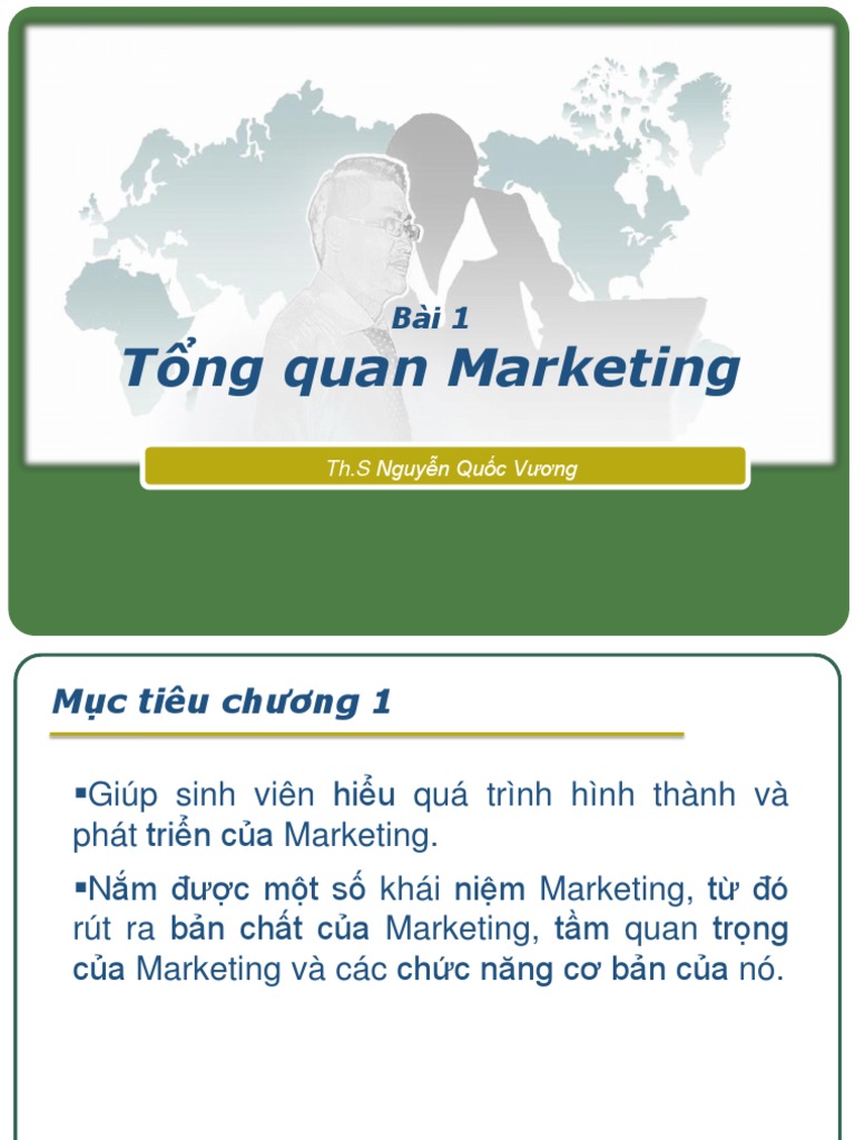 Bài 1 MCB-T NG Quan Marketing | PDF