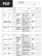 Lathe Machine Risk Assessment | PDF | Risk | Safety