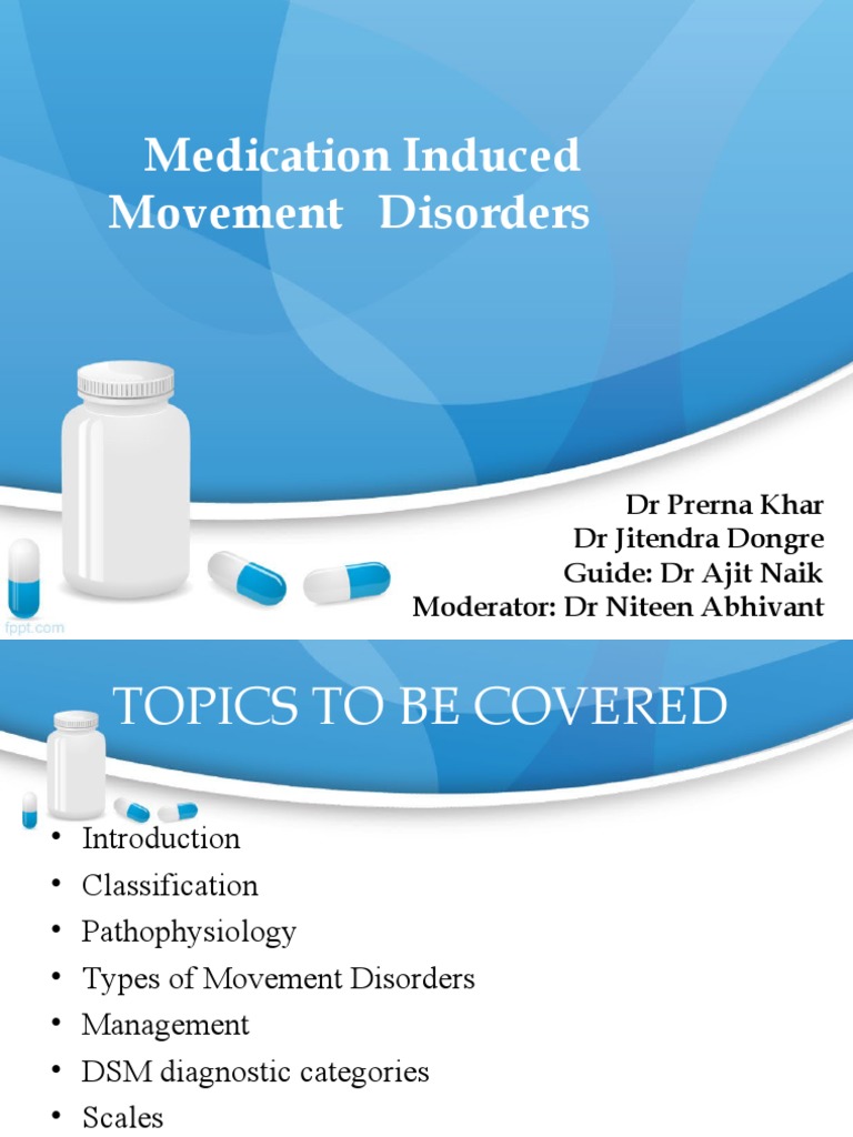 Medication-Induced Movement Disorders Guide | PDF | Antipsychotic ...