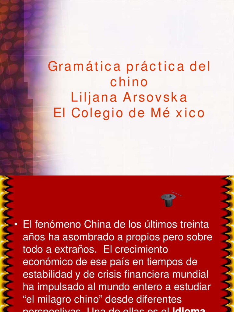 Chines - Gramatica Practica