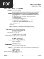 Phenoline Tank Shield Data Sheet | PDF | Epoxy | Chemical Substances