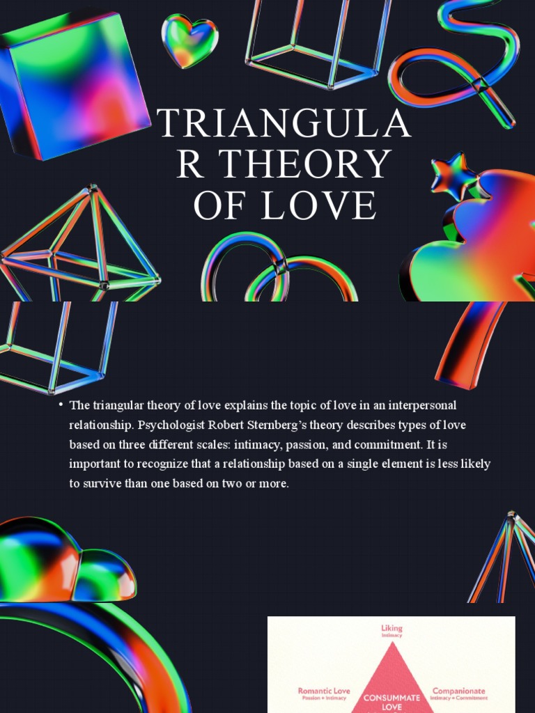 Triangular Theory of Love | PDF | Love | Romance (Love)