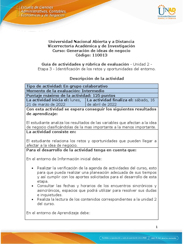 Guía de Actividades y Rúbrica de Evaluación - Unidad 2 - Etapa 3 ...