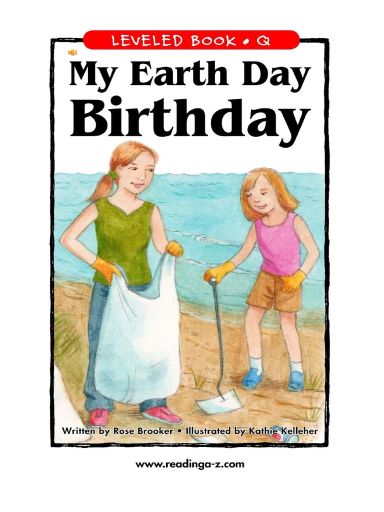 My Earth Day Birthday | PDF