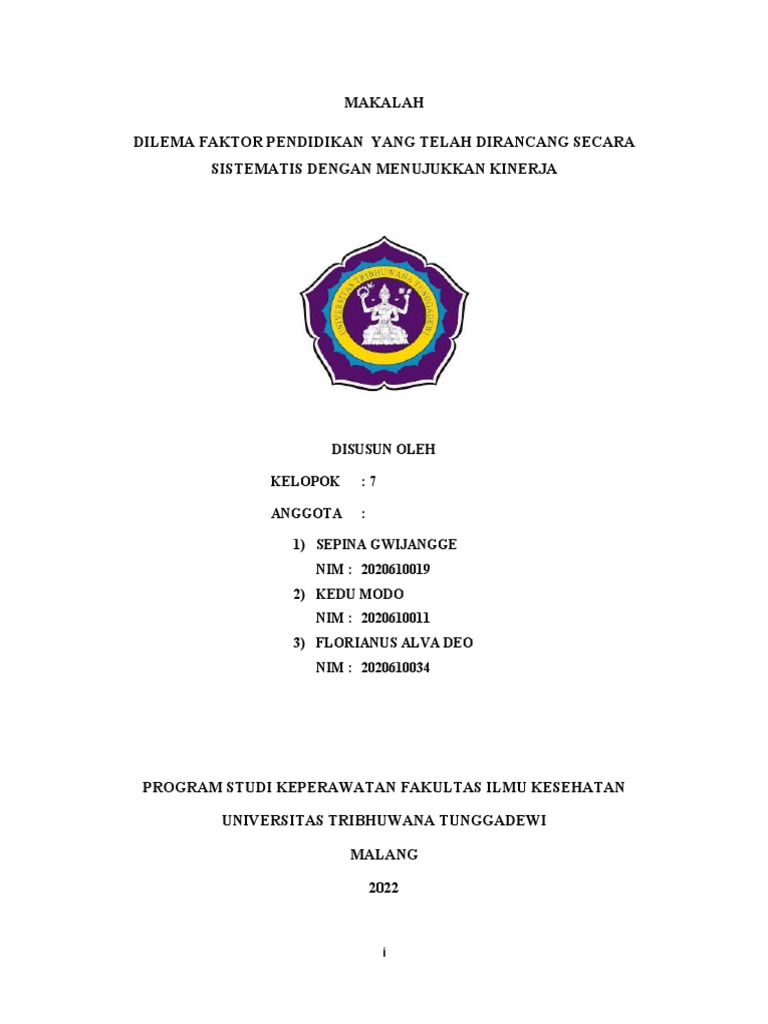 Makalah Presentasi Kelompok | PDF