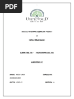 Class 12 Marketing Management Project | PDF | Pricing | Marketing