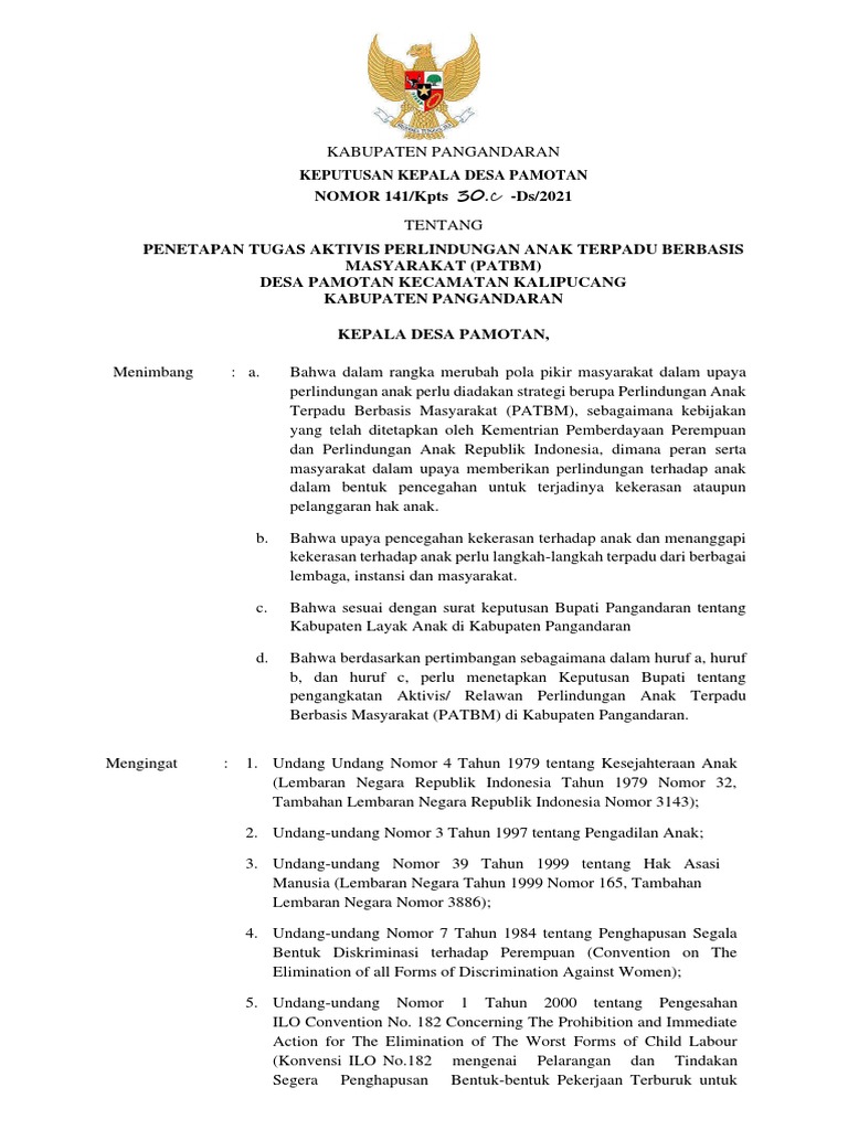 SK - Patbm 2021 | PDF