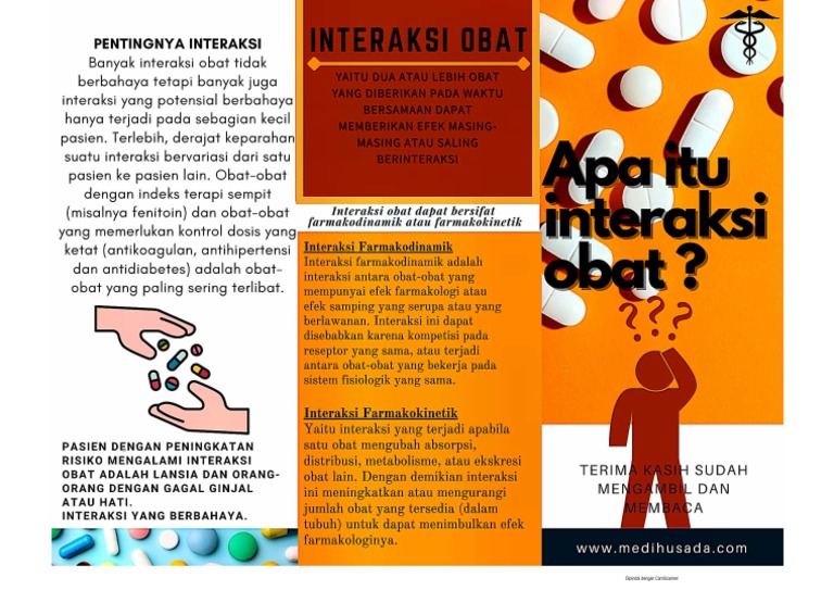 Leaflet Farmasi | PDF