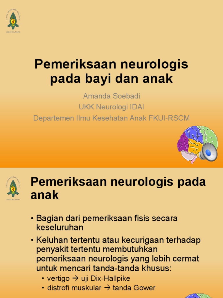 Pemeriksaan Neurologis Handout PKB | PDF