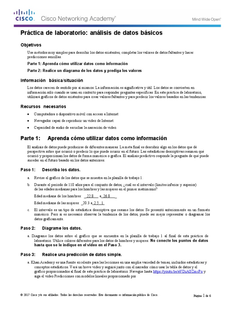 2.2.2.5 Lab - Basic Data Analytics | PDF | Estadísticas | Información