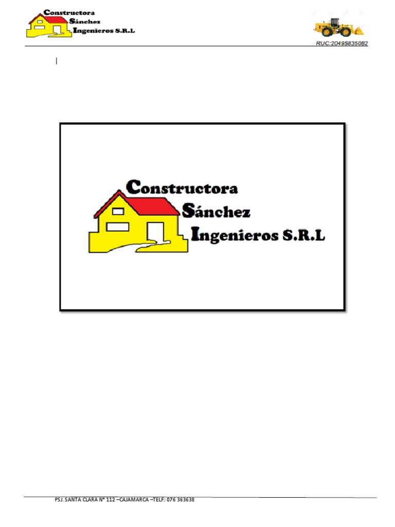 Brochure Constructora Sanchez Ingenieros - 2021 | PDF