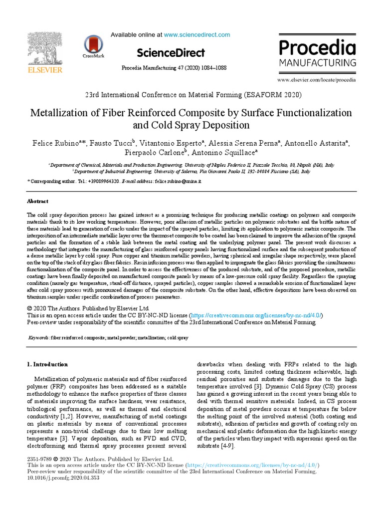 Sciencedirect Sciencedirect Sciencedirect | PDF | Composite Material | Fibre Reinforced Plastic