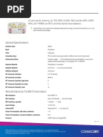 NNH4-65C-R6-V4: General Specifications | PDF | Antenna (Radio ...