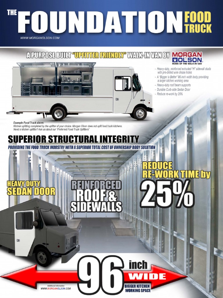 Morgan Olson Ford F59 FOUNDATION Food Truck | PDF | Automotive Industry ...