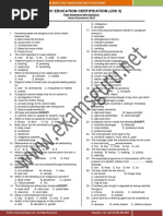 JSS3 BECE Mathematics Past Questions | PDF | Area | Geometry