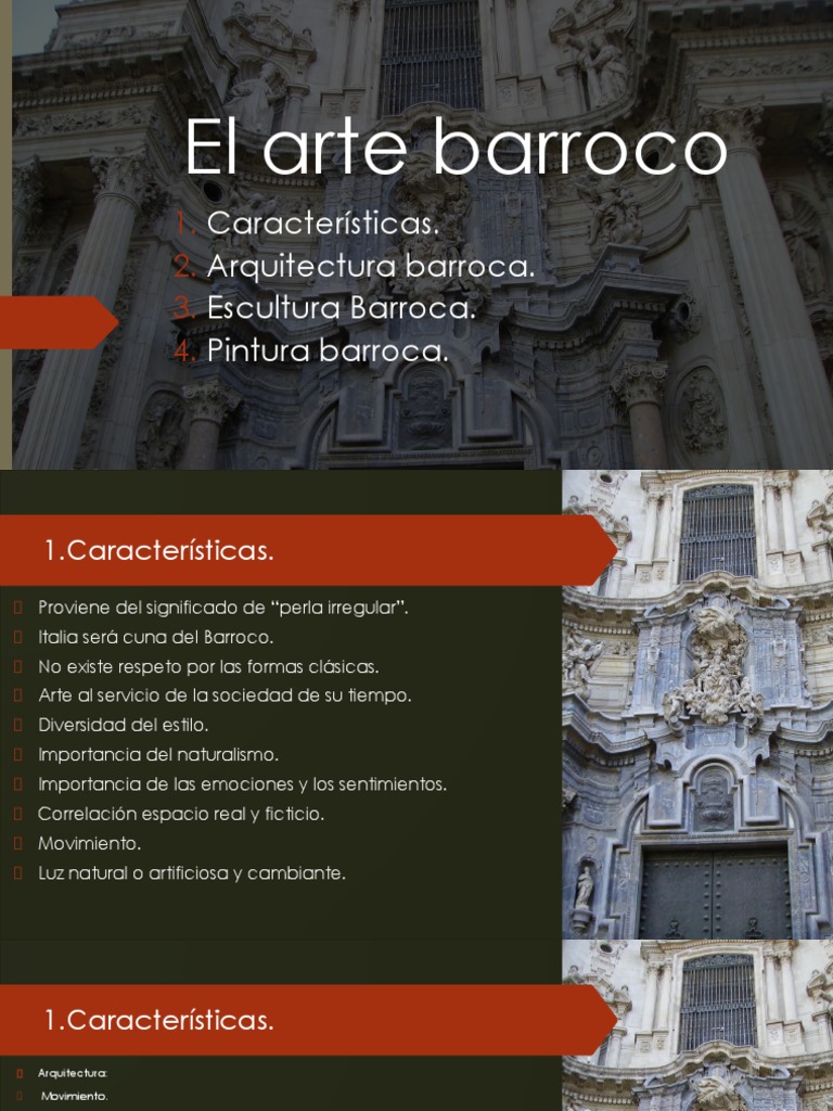 El Arte Barroco. | PDF | Barroco | Pinturas