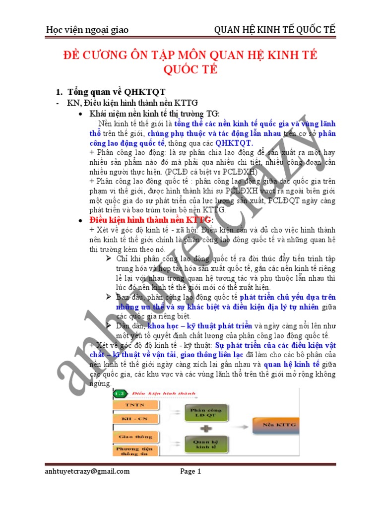 D CNG On TP Mon Quan H Kinh T Quc | PDF