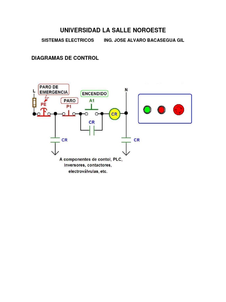 Ejemplos de Control Eléctrico | PDF