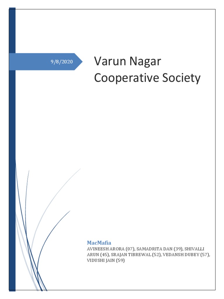 Varun Nagar Cooperative Society: (Document Subtitle) | PDF | Interest ...