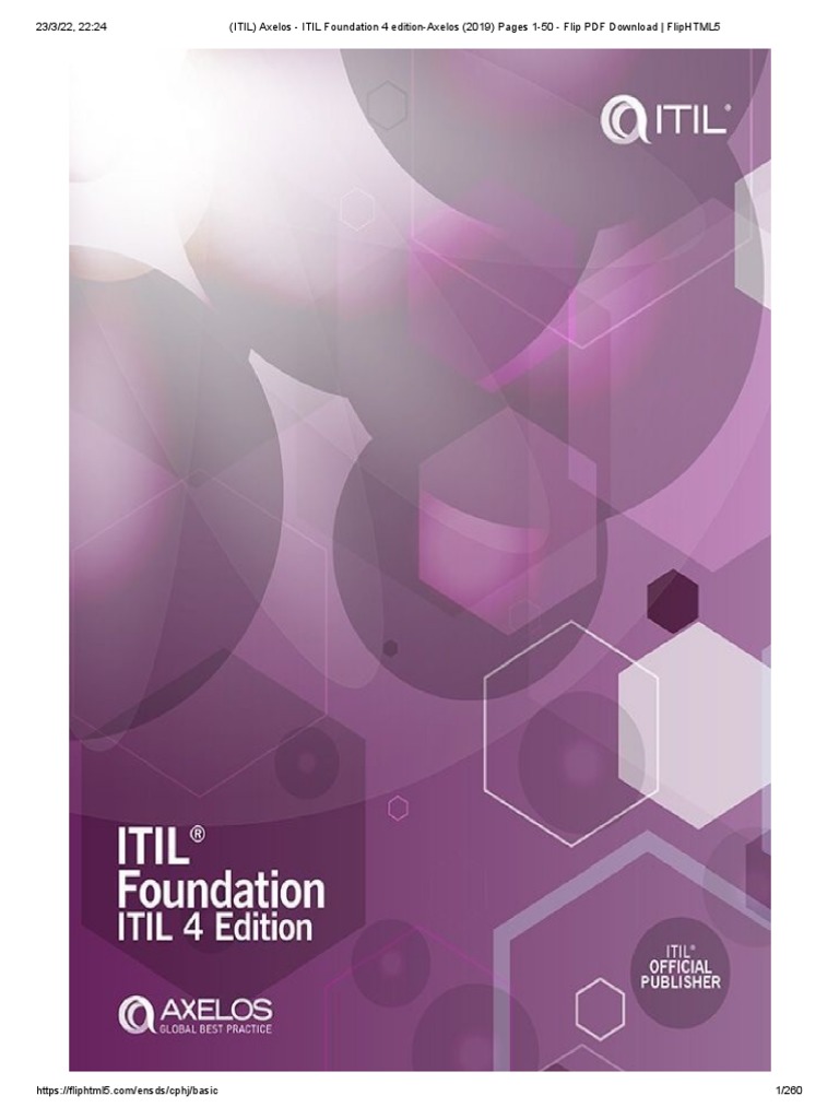 ITIL Foundation 4 Edition Overview | PDF | Itil | It Service Management