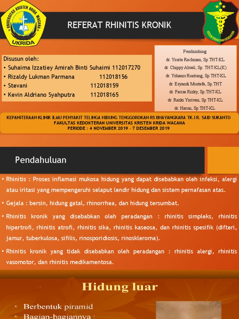 Rhinitis Kronik 2 | PDF