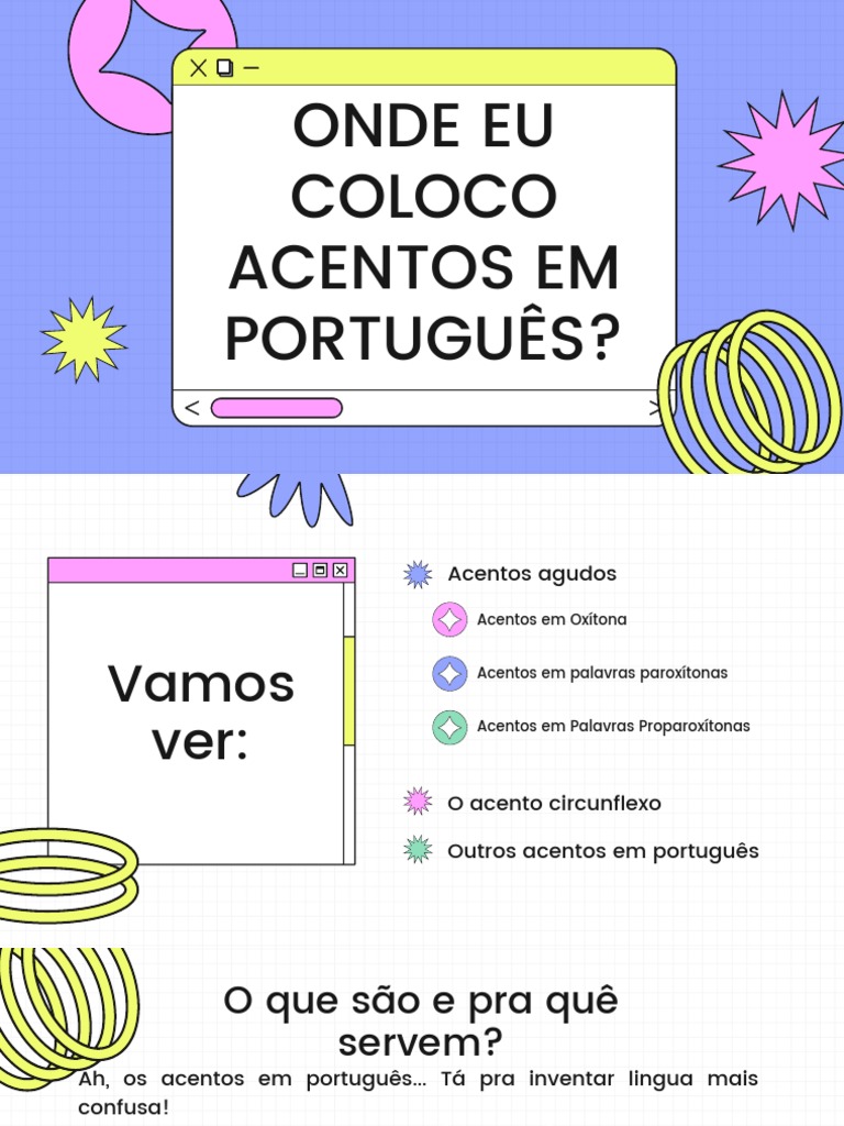 Acentos em Português: Regras e Exemplos para Colocá-los Corretamente ...
