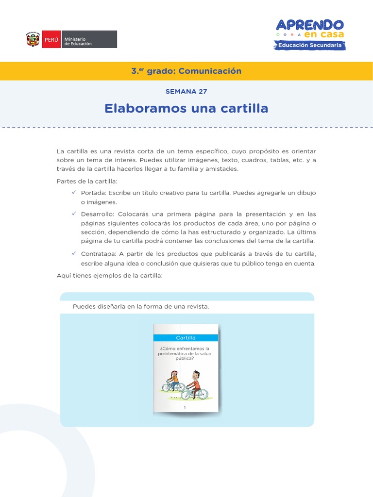 Cartilla | PDF | Cognición